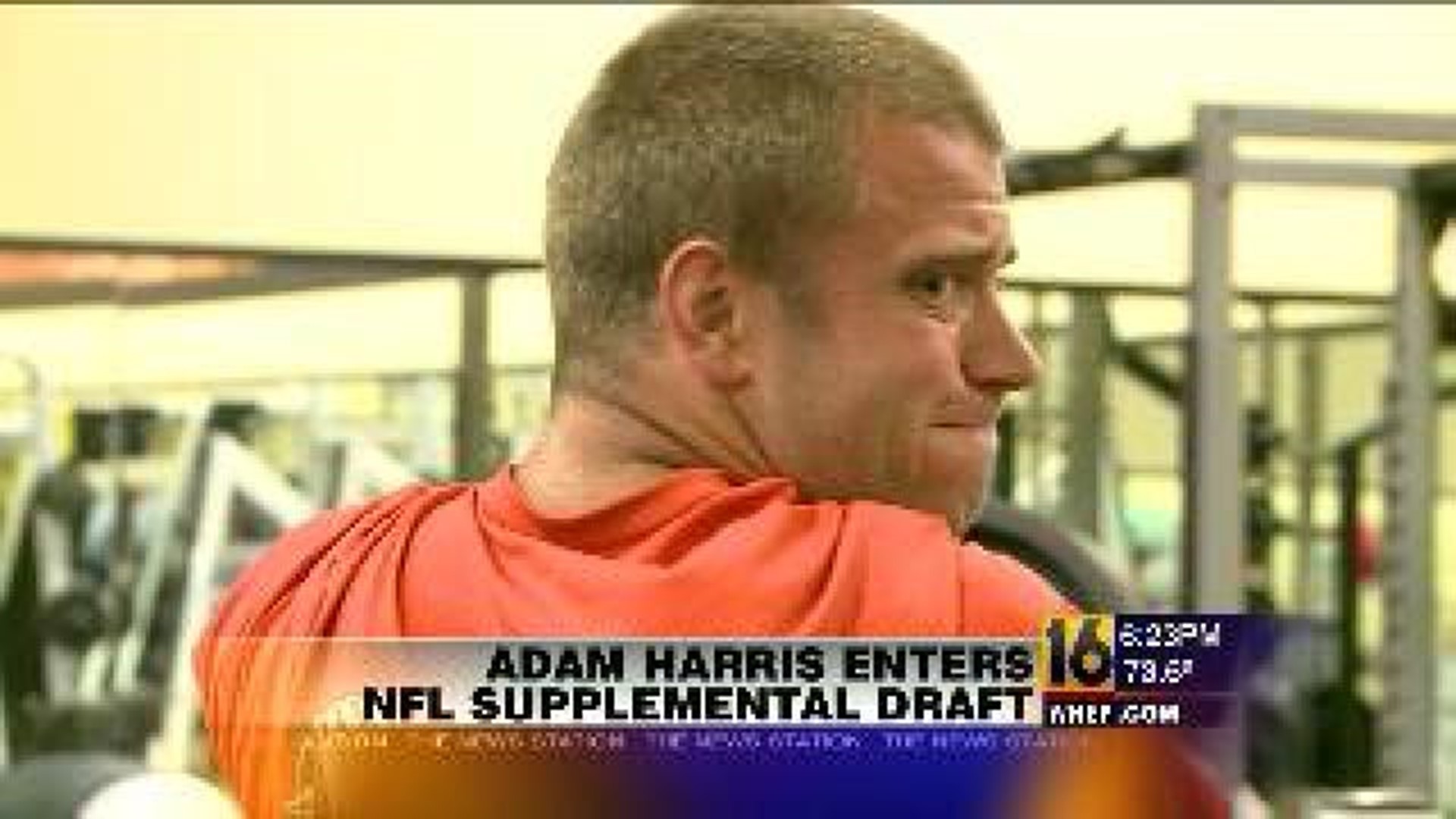 Adam Harris Enters NFL Supplemental Draft | wnep.com