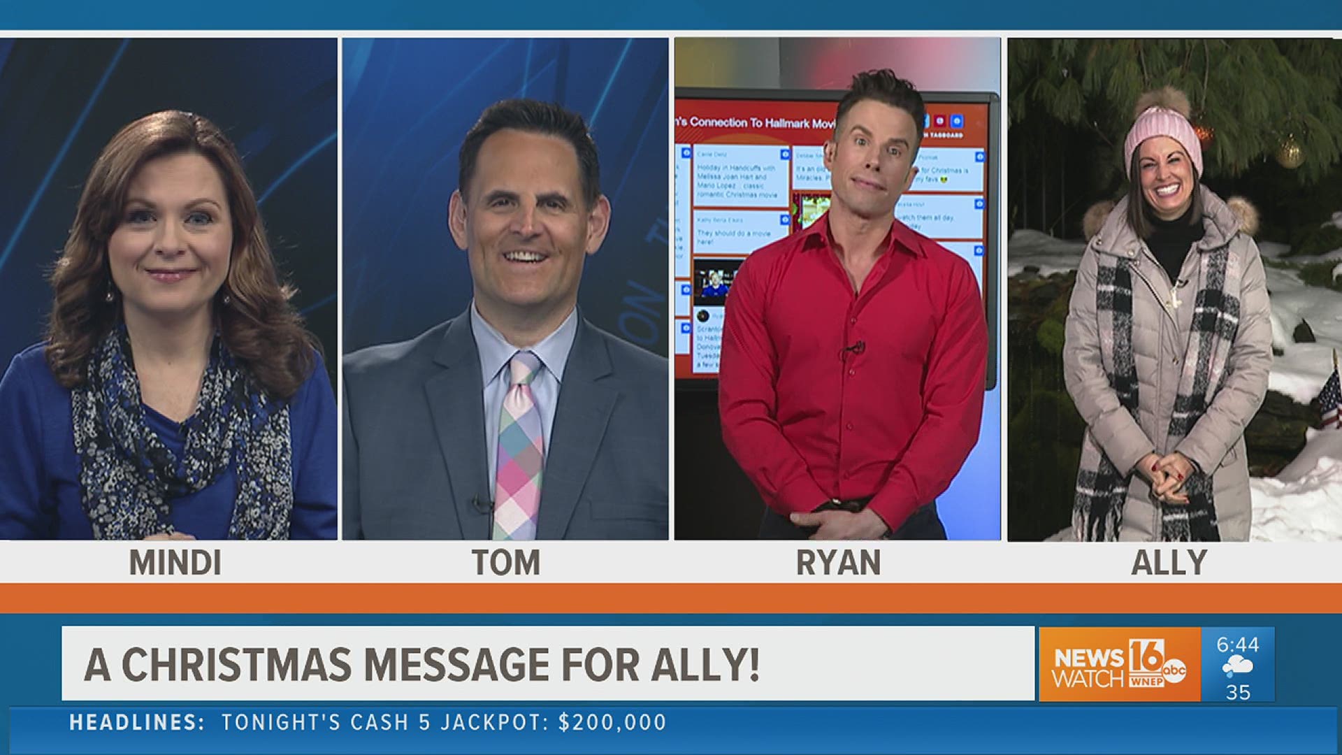 Christmas message for Ally | wnep.com