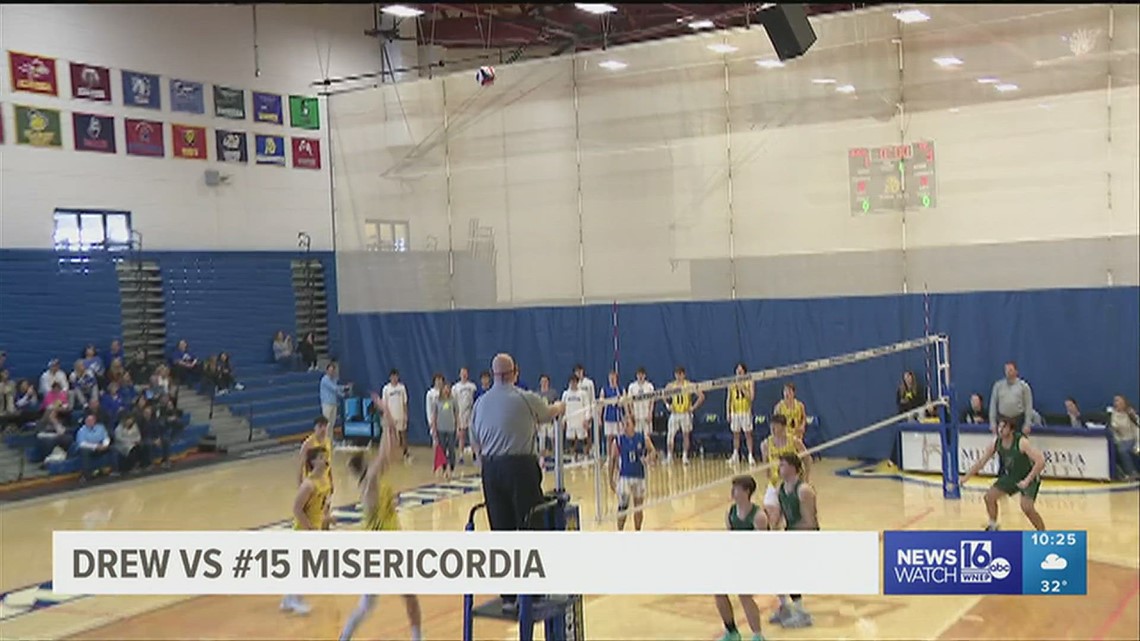 15th Ranked Cougars Sweep Drew In Men's Volleyball | wnep.com