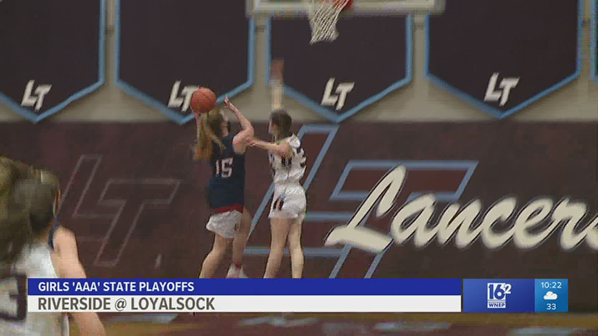 Loyalsock defeats Riverside 60-47 in girls 'AAA' HS basketball state ...