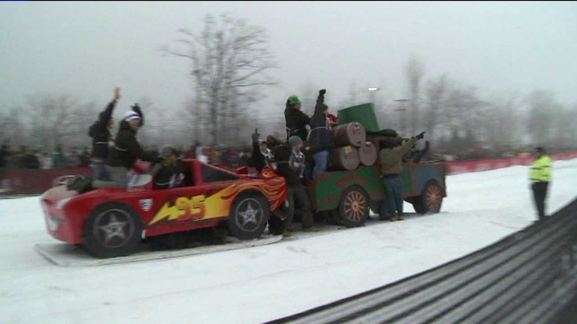 Cardboard Covers Jack Frost Ski Area | wnep.com