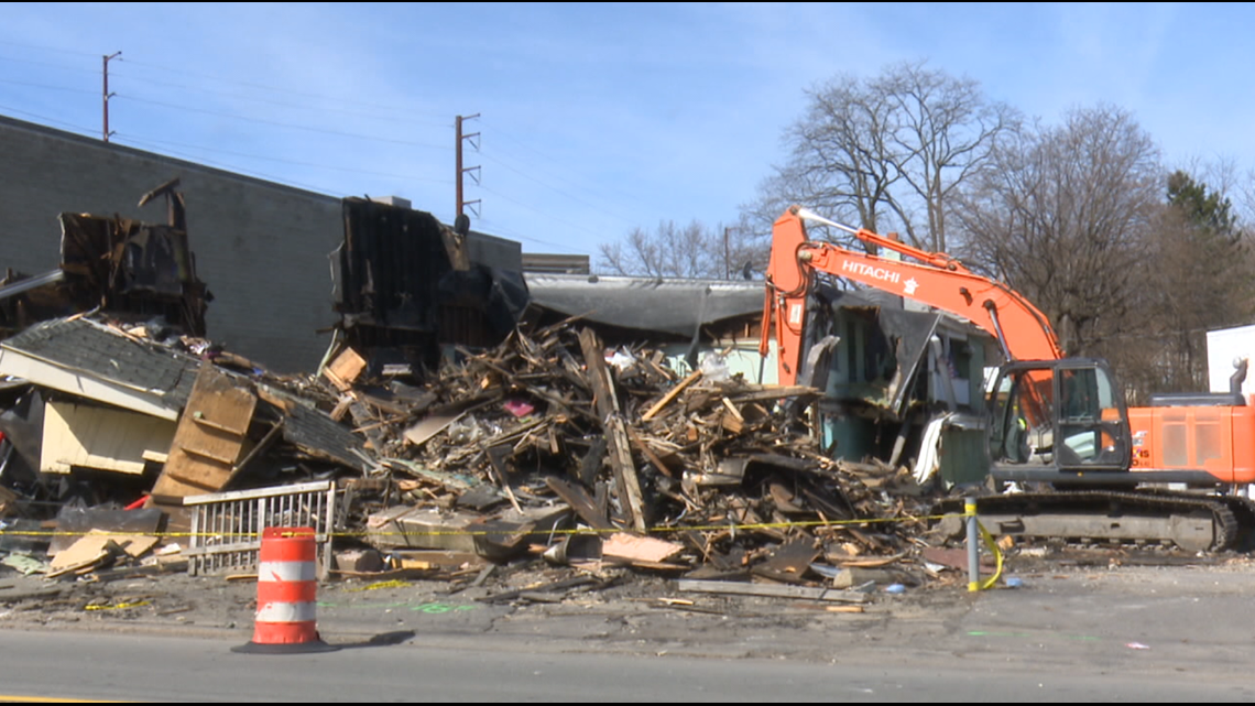 Site of deadly fire in Dunmore torn down | wnep.com