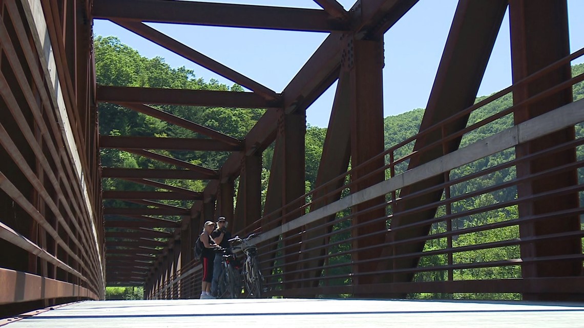 Pedestrian Bridge in Jim Thorpe Finally Opens | wnep.com