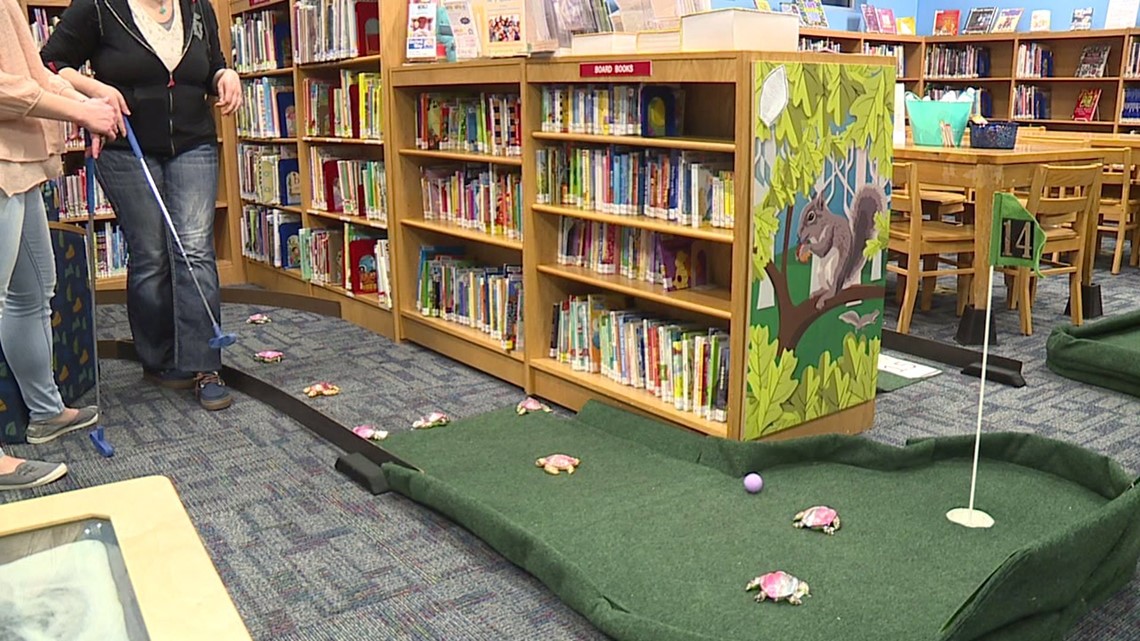 Hole in One at Pittston Memorial Library’s Mini-golf | wnep.com