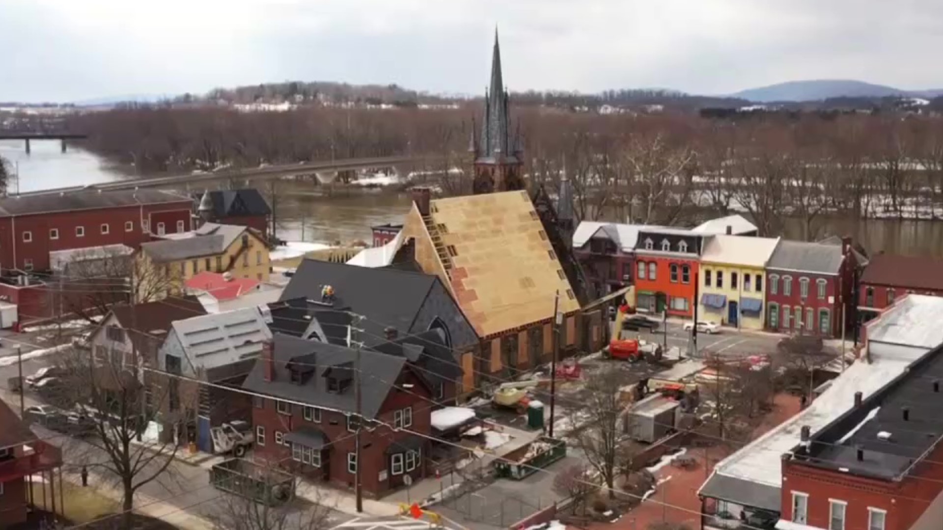 Church in Milton celebrates reconstruction milestone after devastating ...