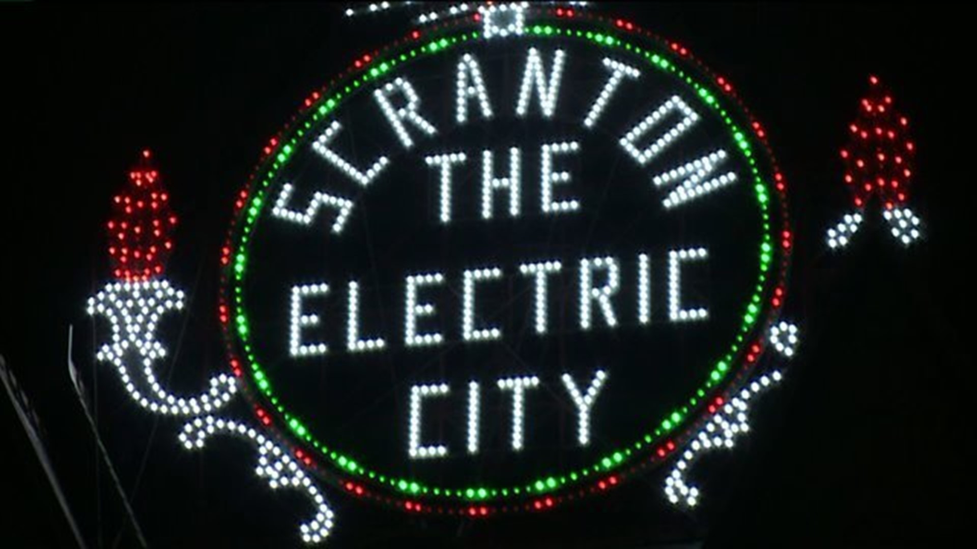 Restored ‘Electric City’ Sign Switched on During La Festa | wnep.com