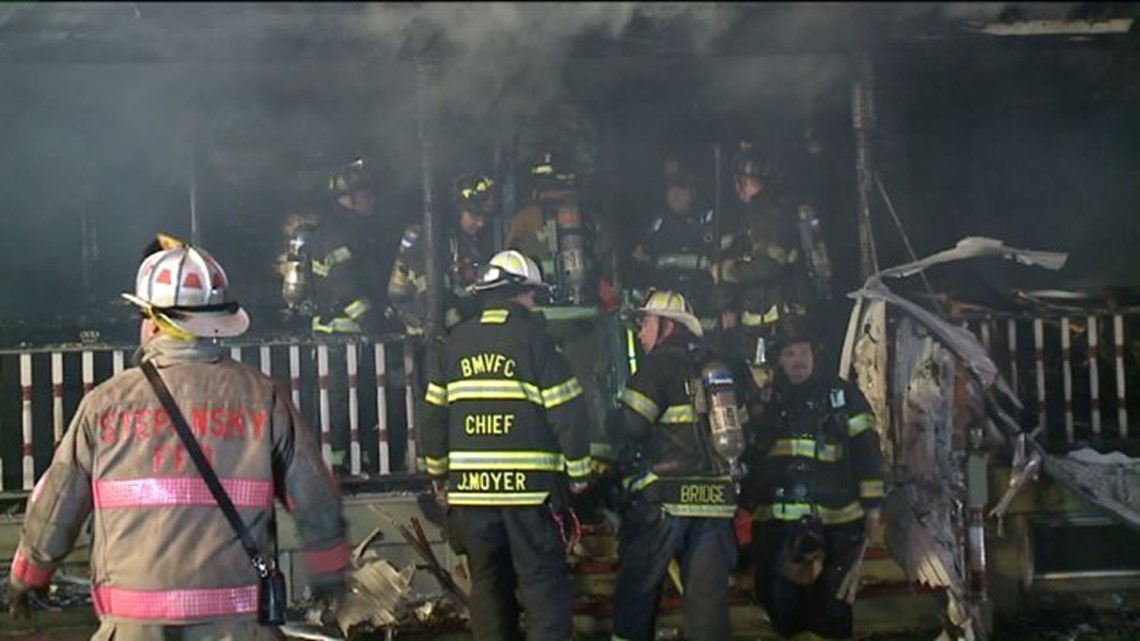 Busy Night For Firefighters Battling Two Different Fires | wnep.com