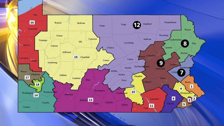 Federal District Courts Map