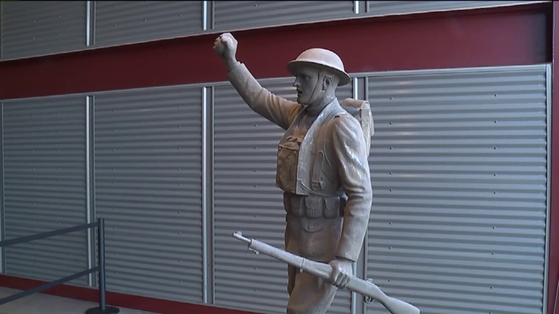 Col. Duffy Statue Back on Display in Scranton | wnep.com