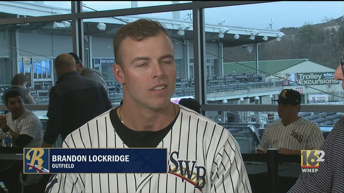 Meet The RailRiders: Brandon Lockridge SWB Outfielder | wnep.com