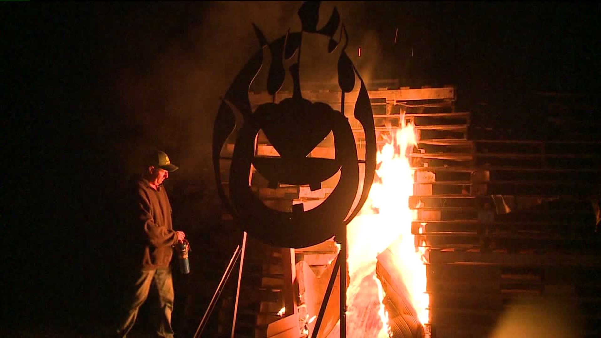 Ninth Annual Bonfire at Scranton Iron Furnaces | wnep.com