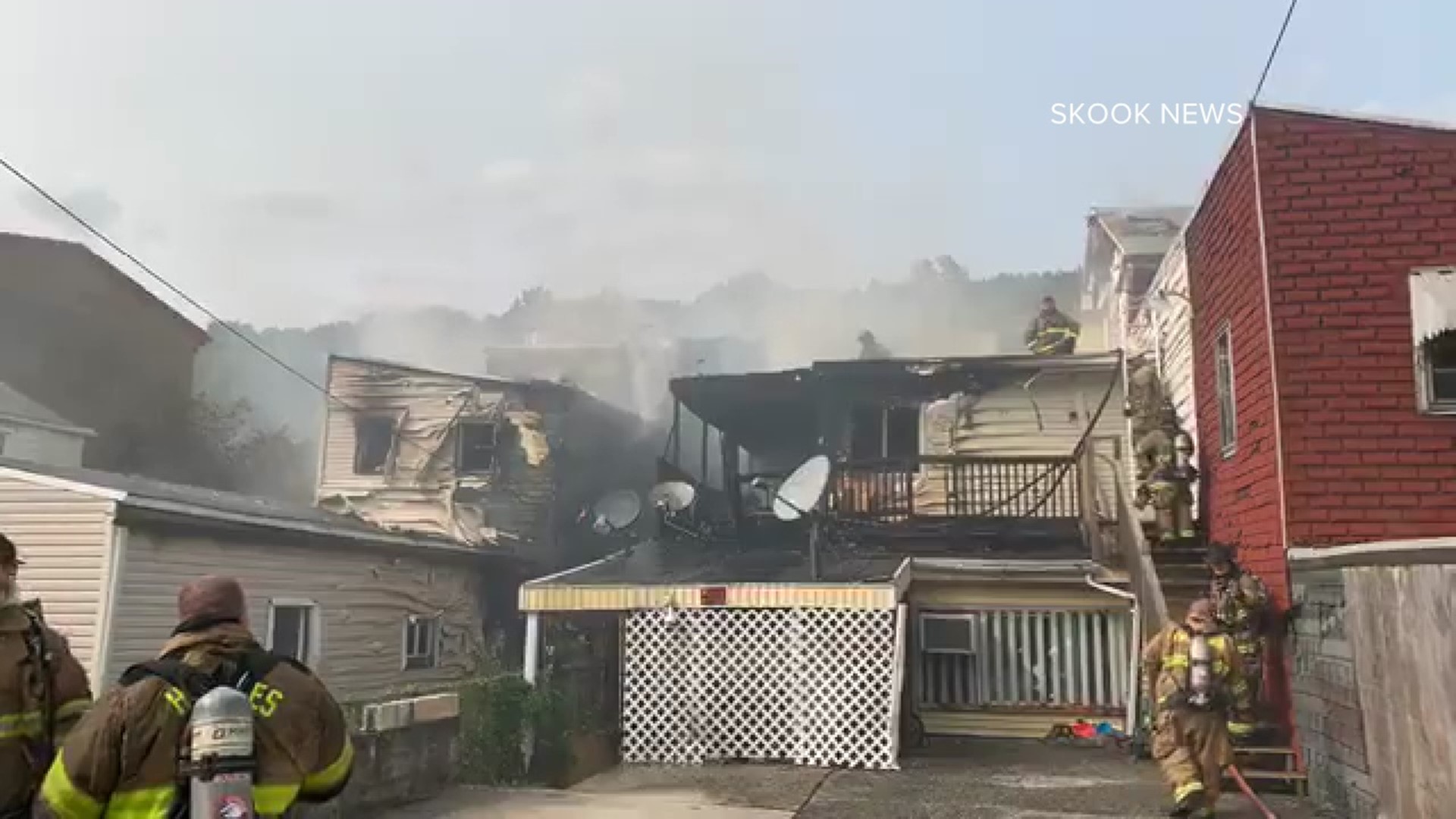 Fire burns row homes in Schuylkill County | wnep.com