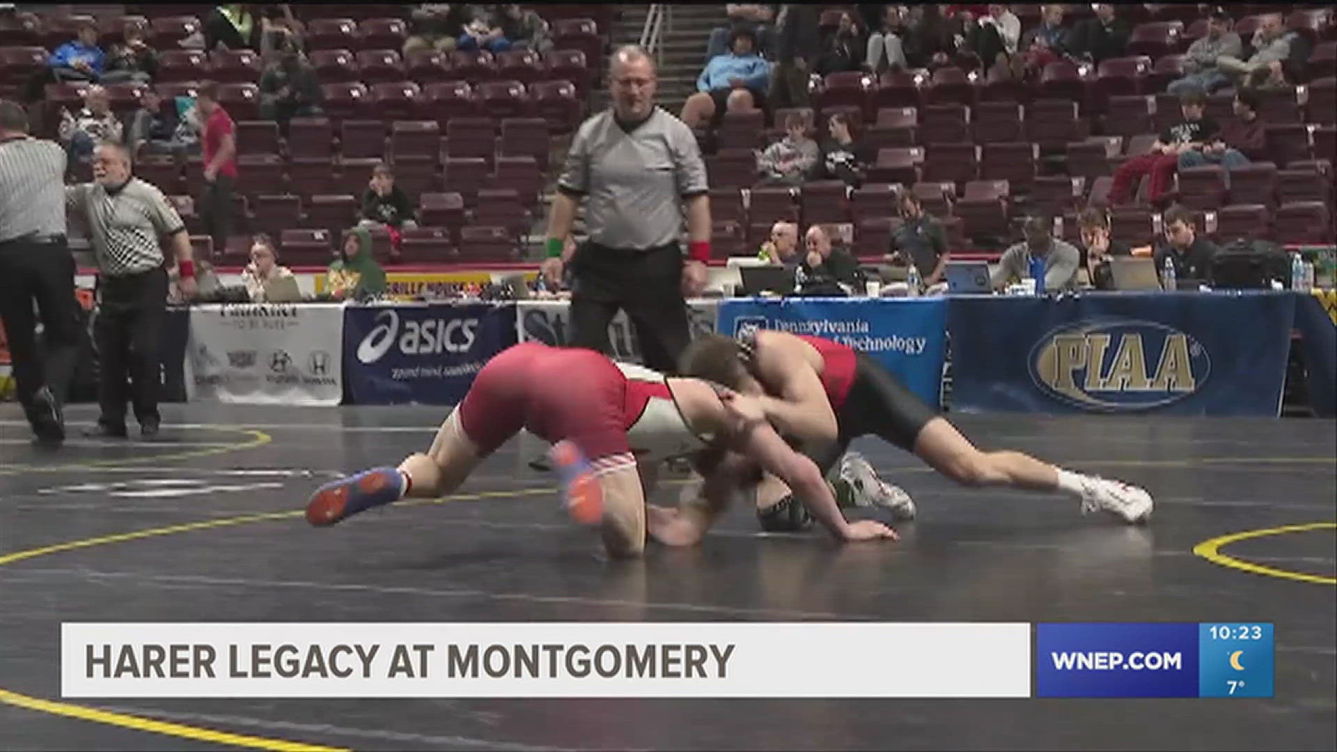 The Harer family wrestling legacy at Montgomery | wnep.com