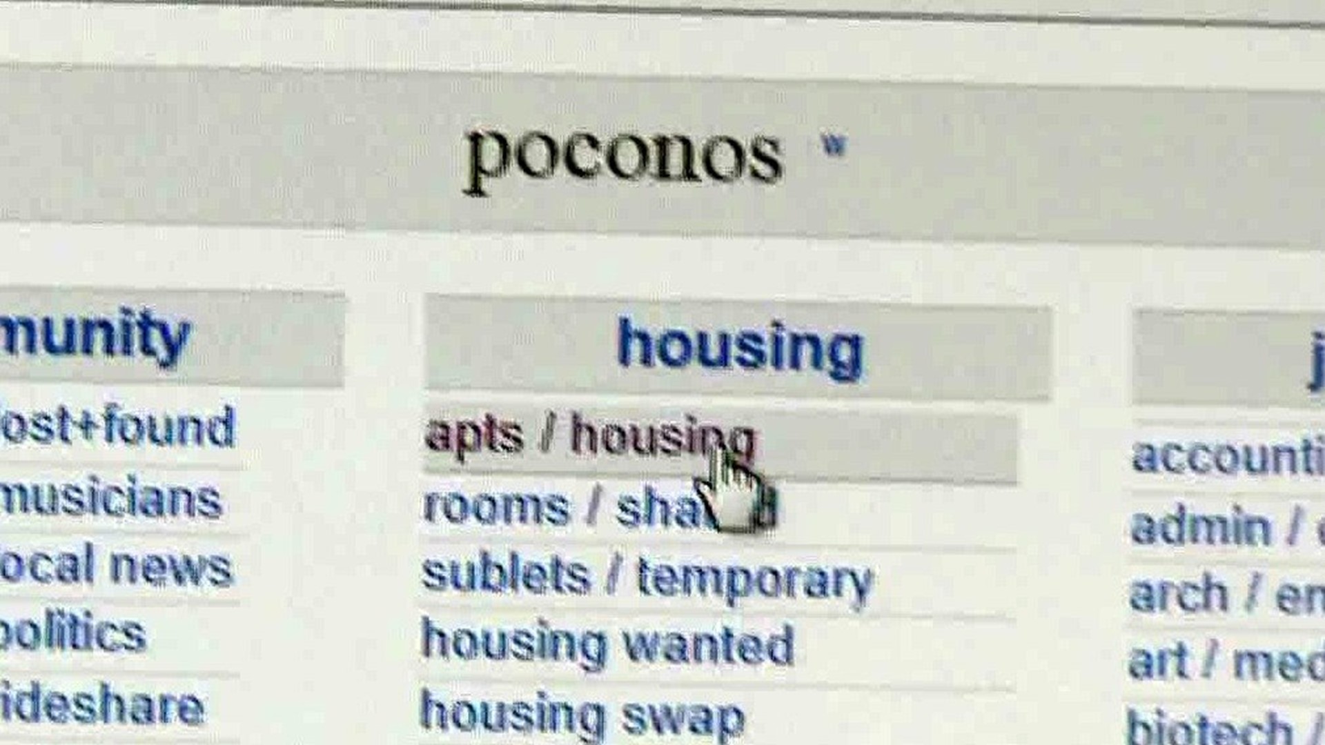 Craigslist Scammer Targets Renters in Poconos | wnep.com