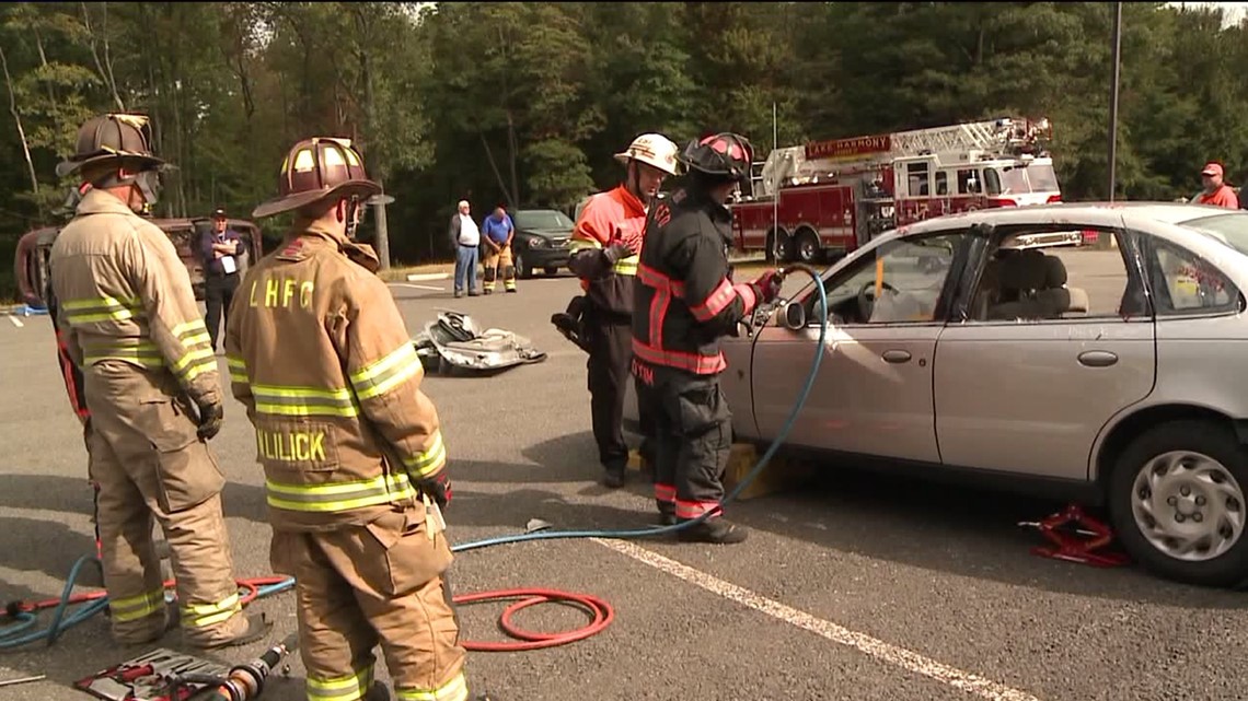 Firefighter Training and a Real Life Emergency | wnep.com