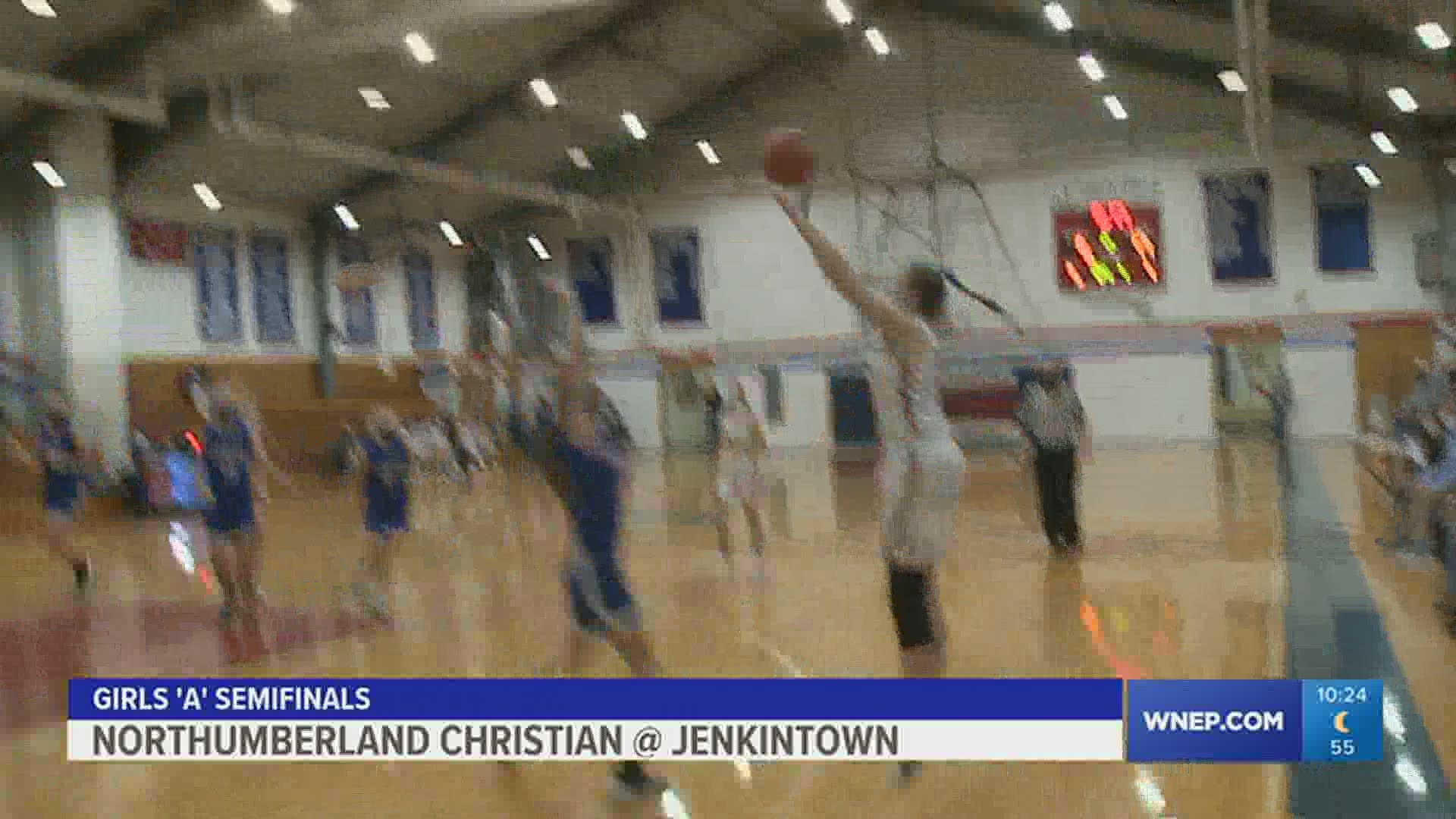 Northumberland Christian had star Center Emily Garvin saddled in foul ...