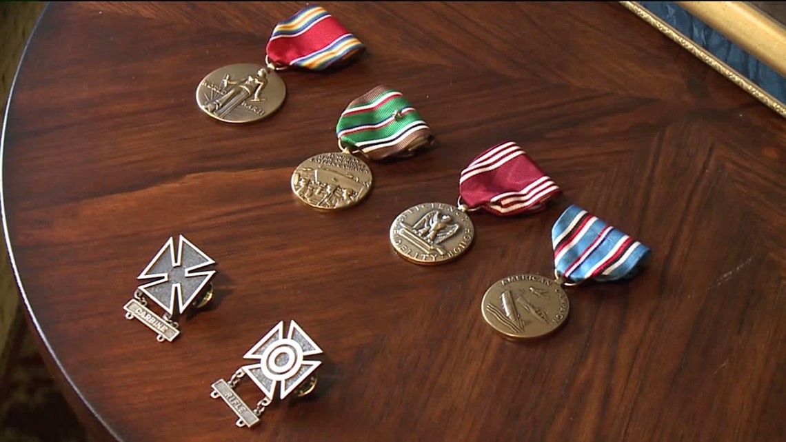 WWII Veteran Receives Medals Decades Later | wnep.com