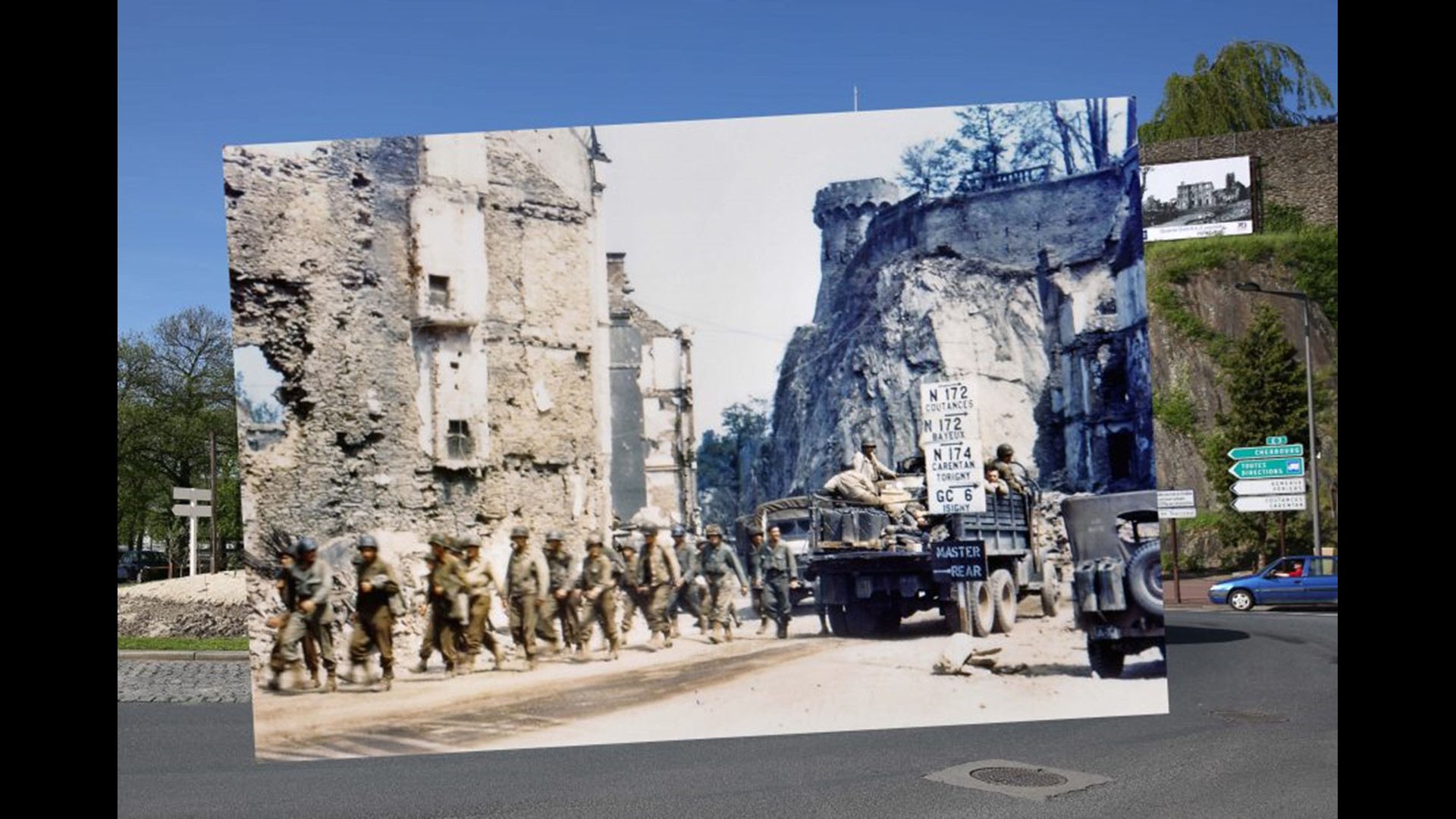D-Day Remembered in Photos: The Contrast From 1944 to Today | wnep.com