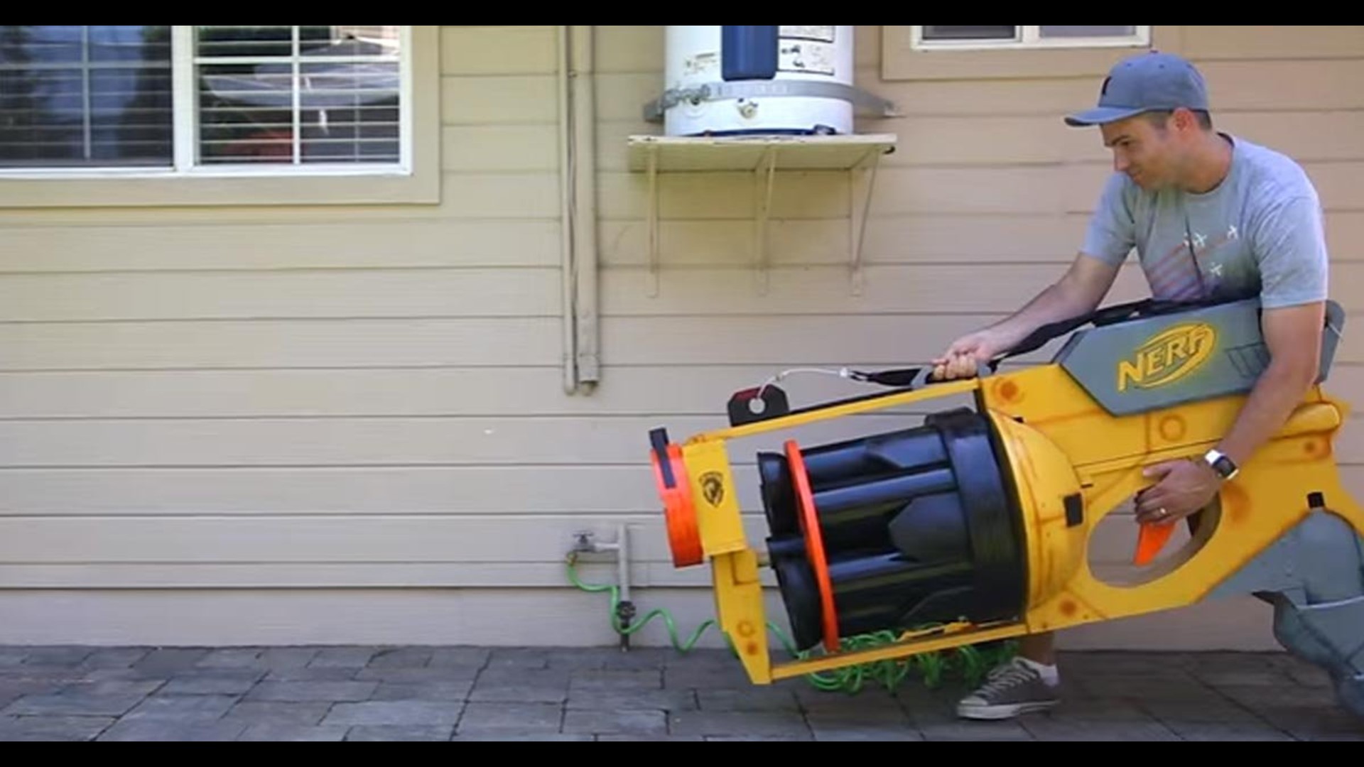 Former NASA Engineer Creates World’s Largest NERF Gun | wnep.com