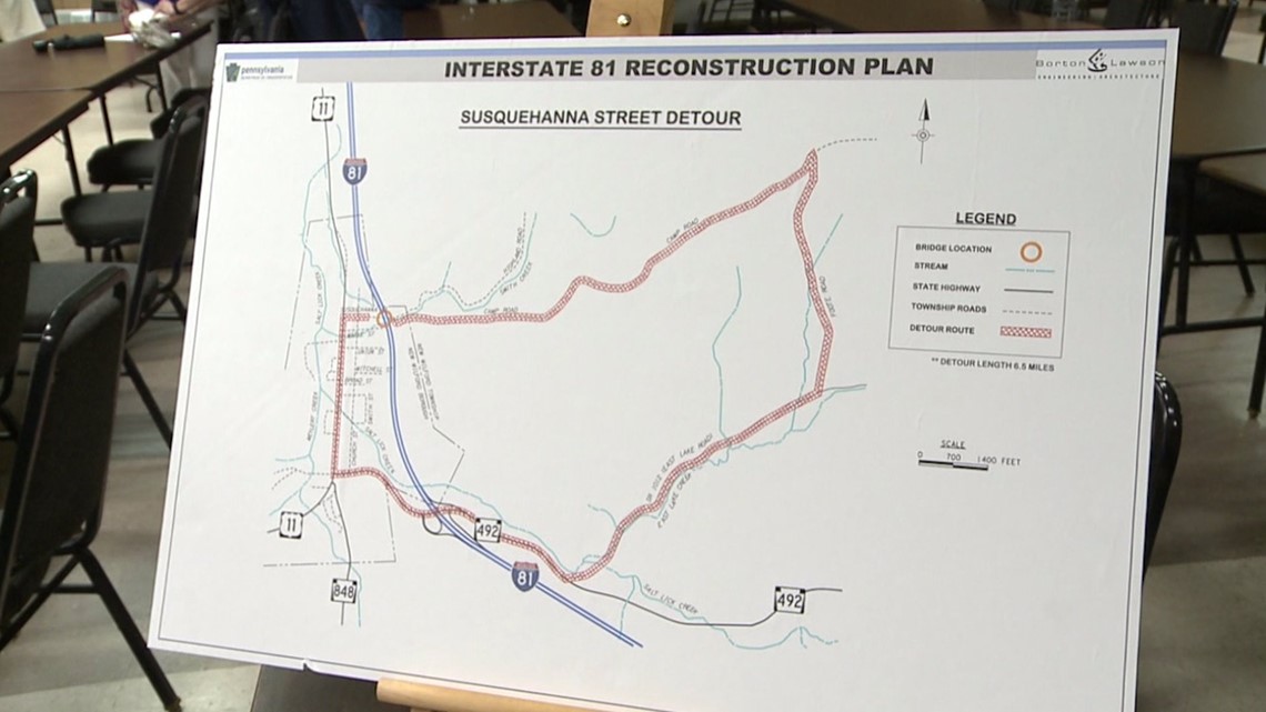 PennDOT Planning A Four-Year, Major Overhaul Of I-81 In Susquehanna ...