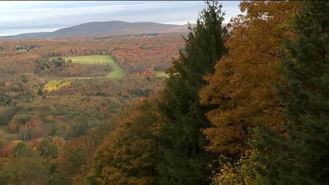 Taking in the Fall Colors at Elk Mountain Ski Resort | wnep.com