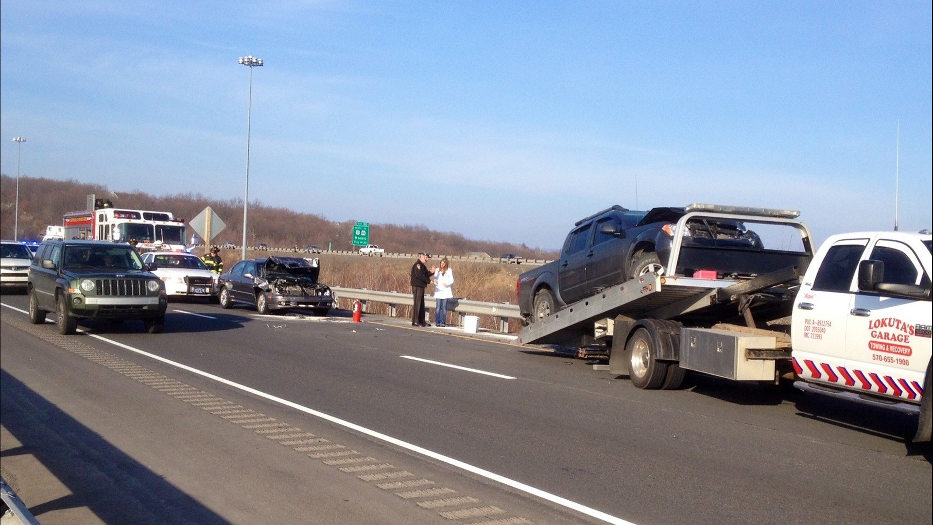 Interstate 81 Crash in Moosic Creates Morning Traffic | wnep.com