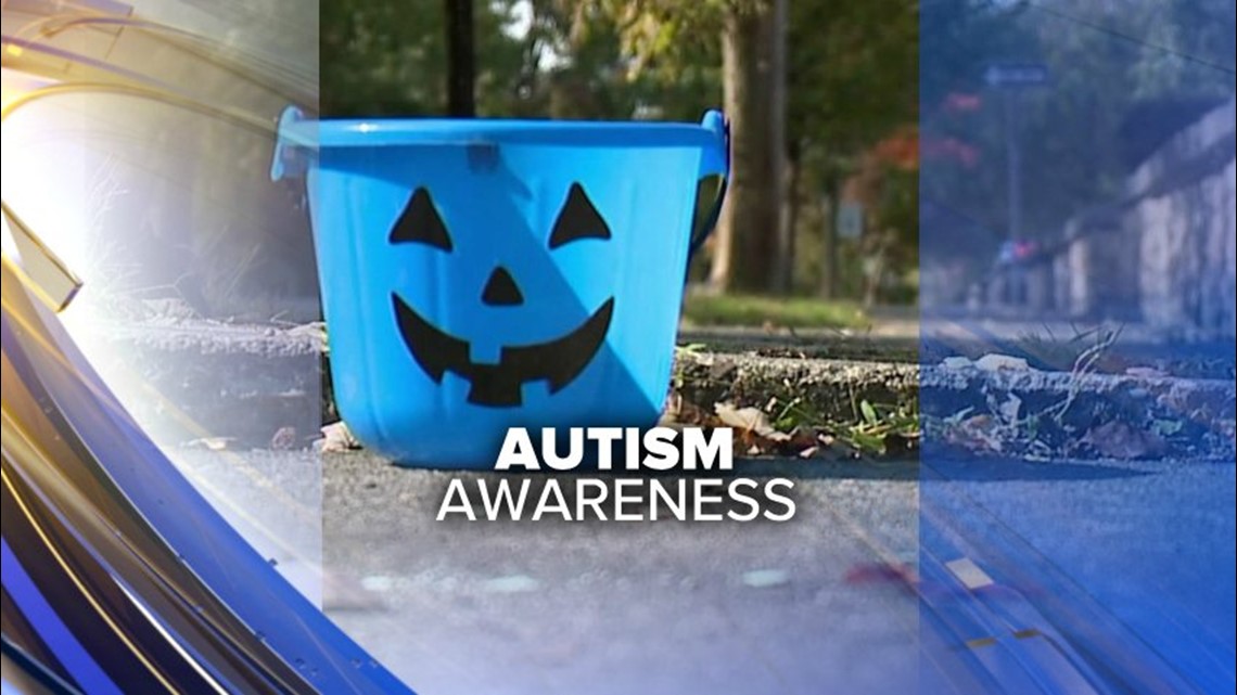 Raising Autism Awareness with Blue Halloween Bucket | wnep.com