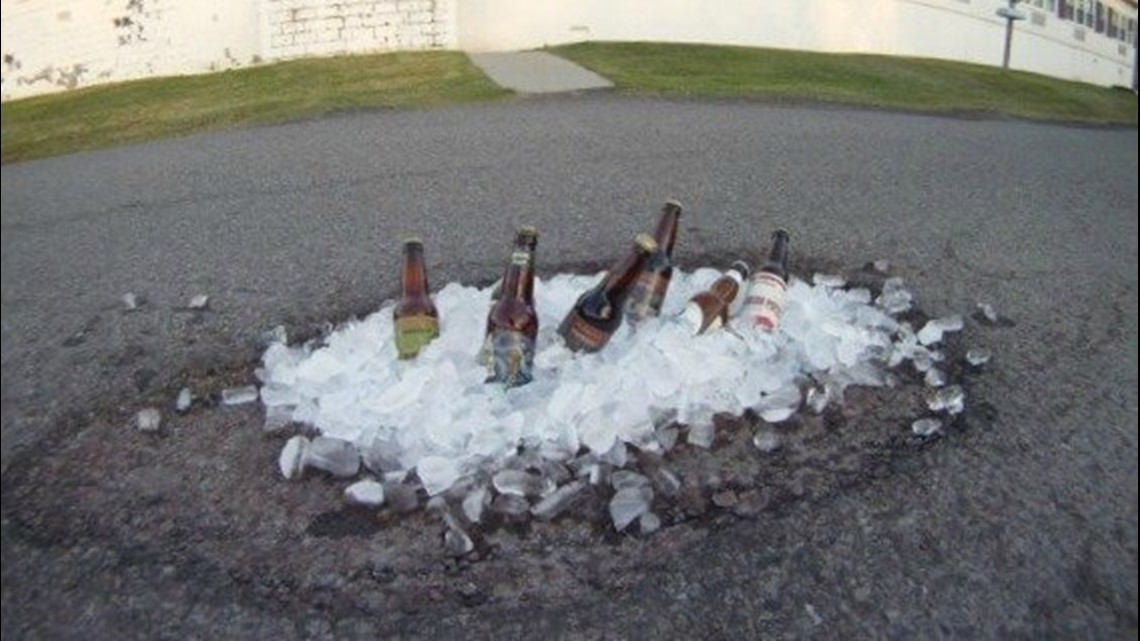 Poking Fun At Potholes | wnep.com