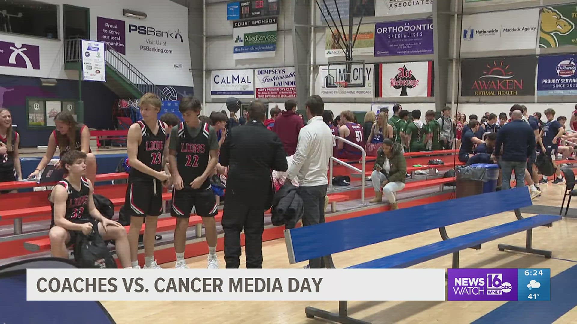 Coaches vs. Cancer NEPA Media Day for District II basketball teams ...