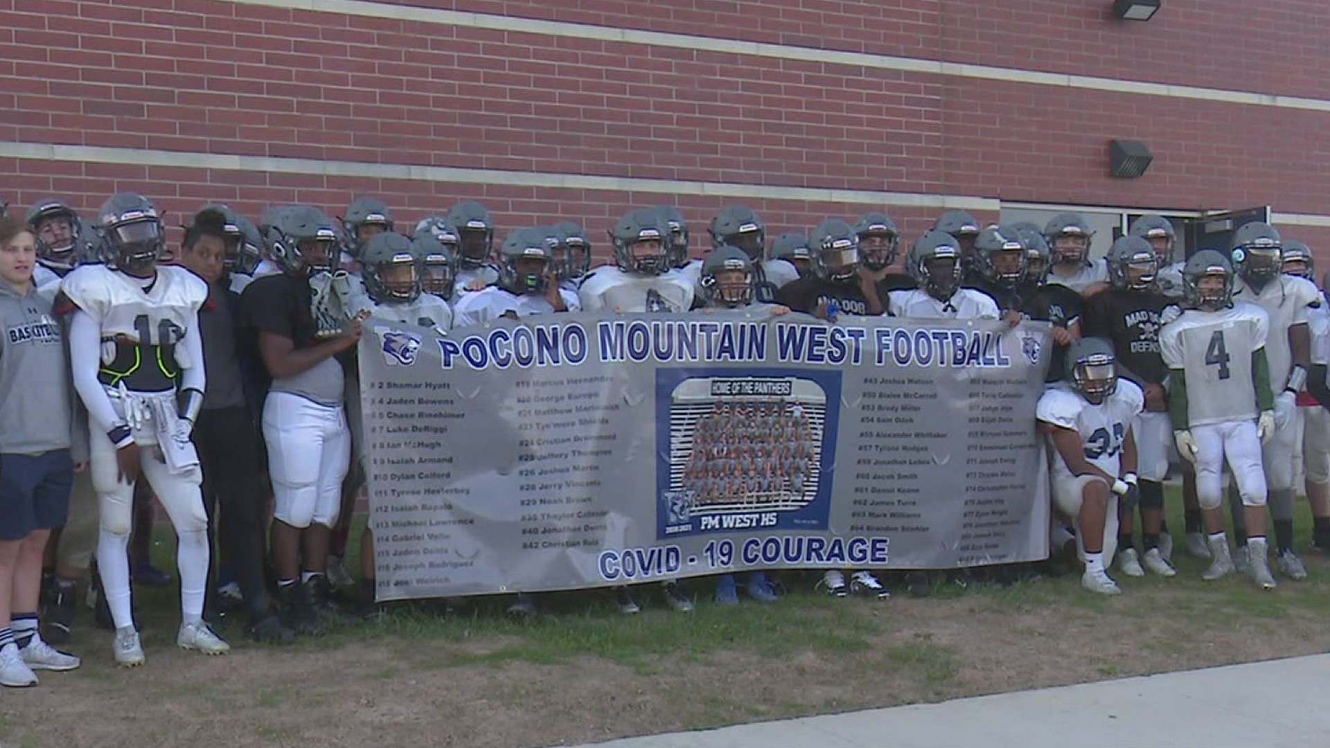 Pocono Mountain West honors senior football players | wnep.com