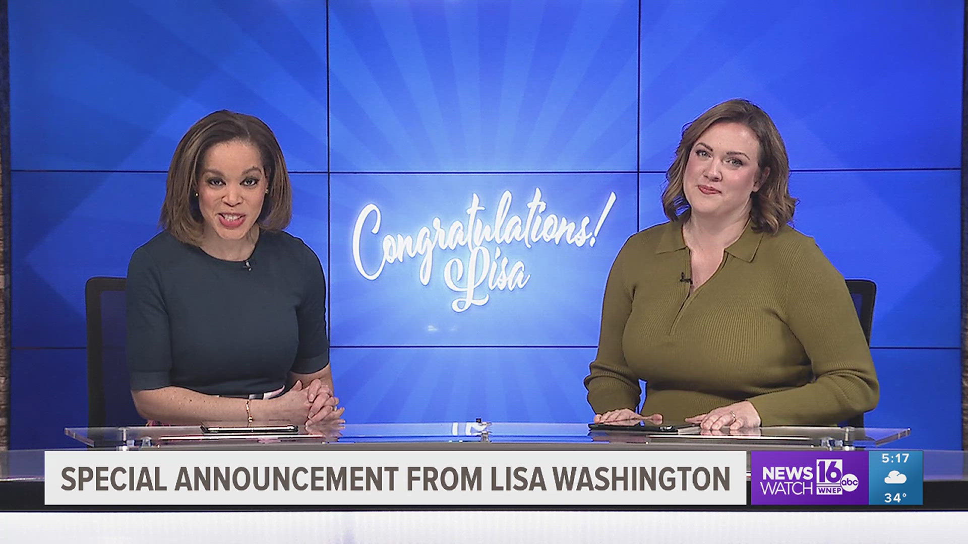 Special announcement from Lisa Washington | wnep.com