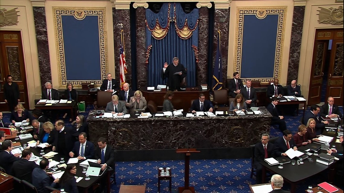 Senate Impeachment Trial: Republicans Vote to Table Schumer Amendment ...