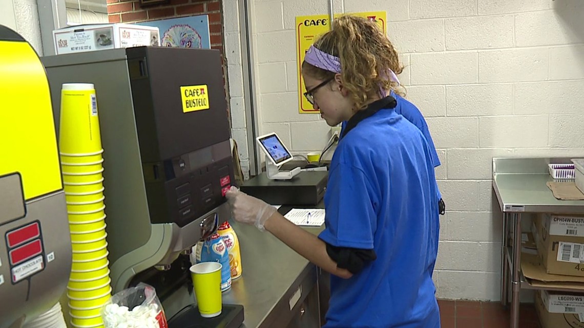 Brewing Up Opportunities At High School Coffee Shop | wnep.com