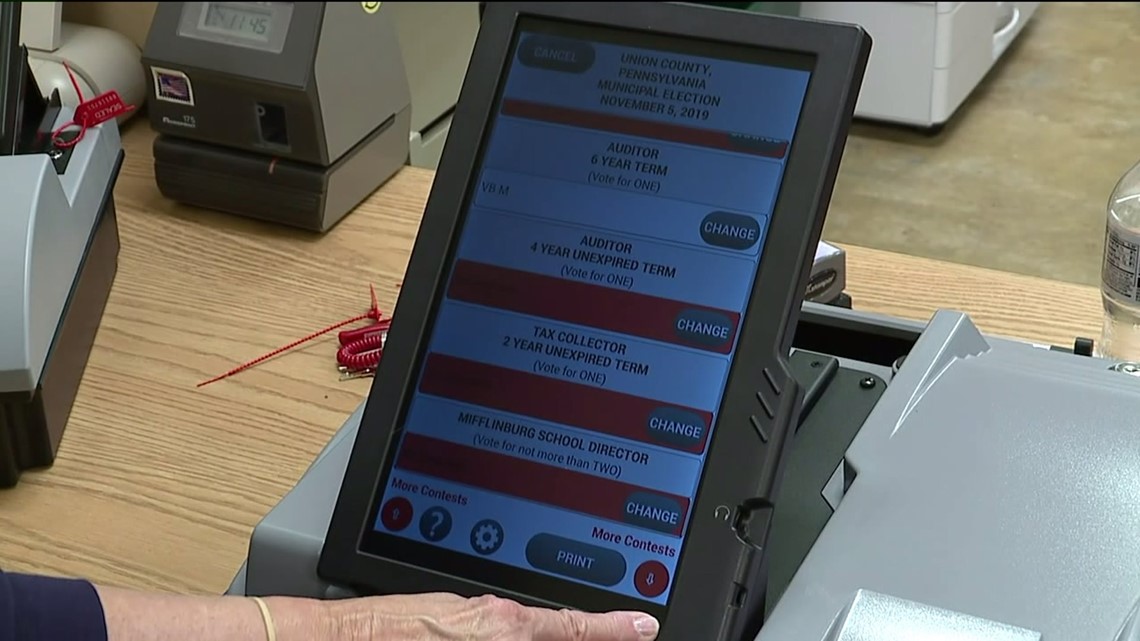 New Voting System in Union County Ready for Election Day | wnep.com