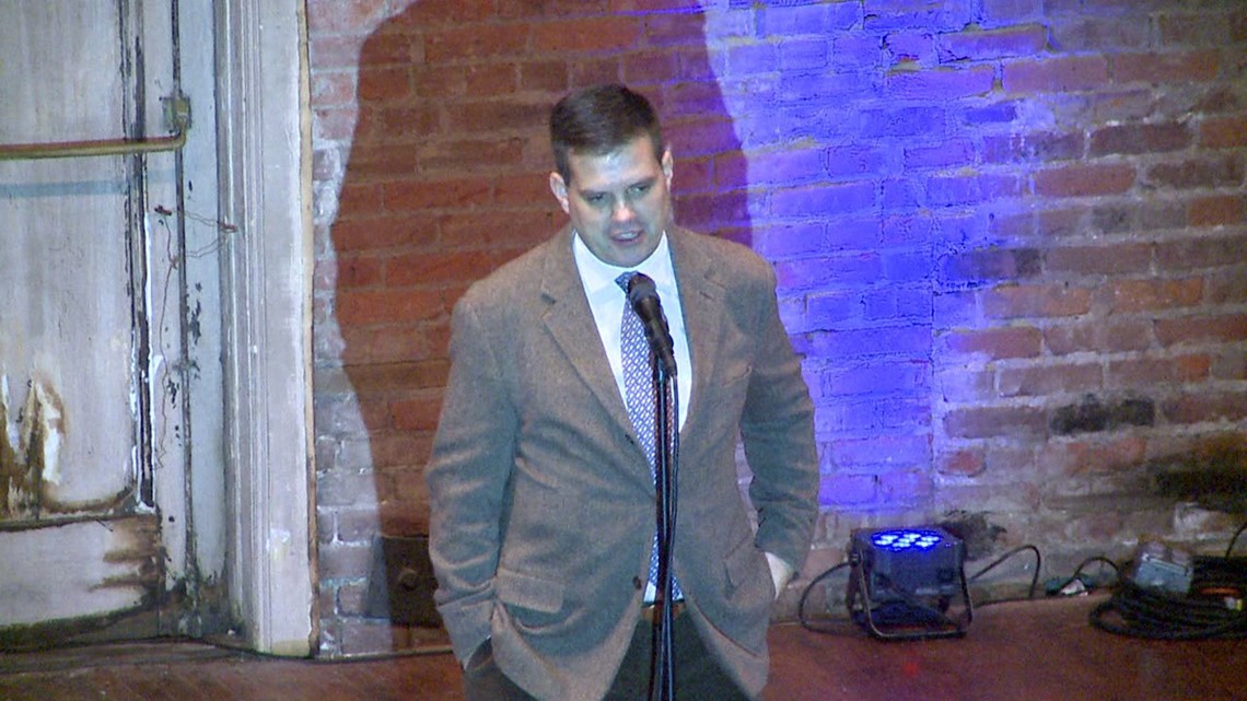 Jay Paterno Speaks to Scranton Crowd Ahead of Big 10 Championship Game ...