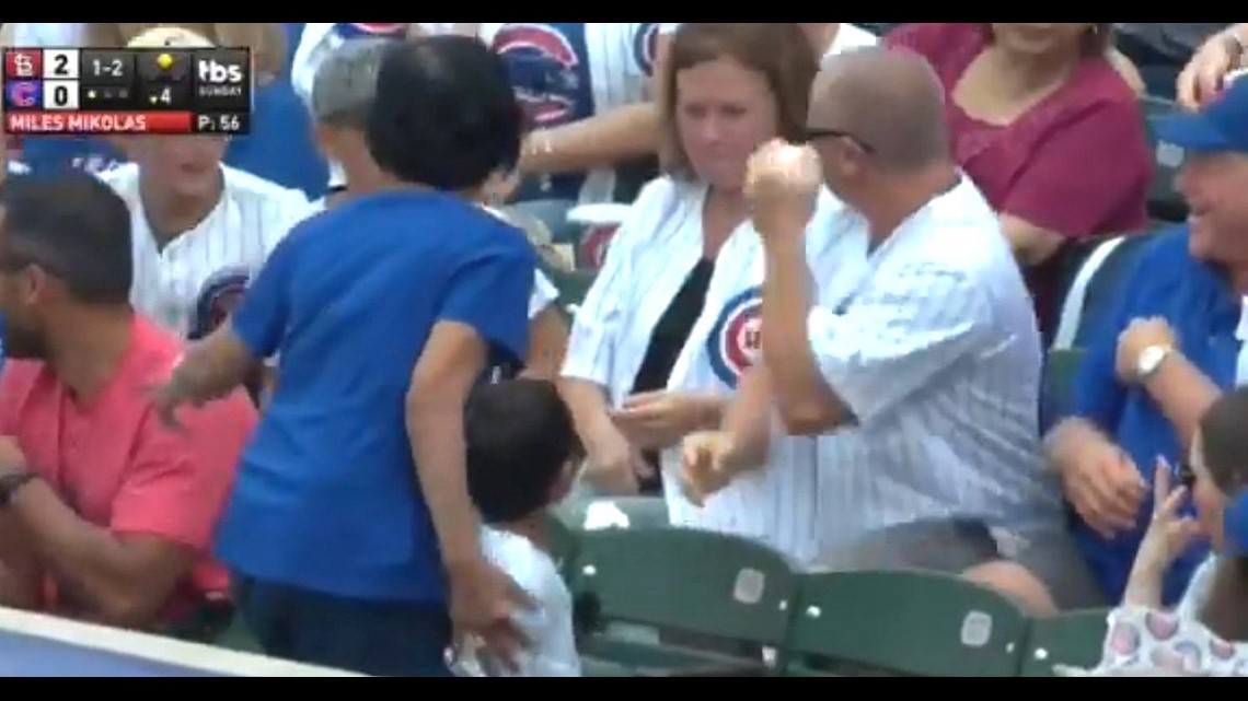 Crying ‘Foul’: Fans Upset When Ball Tossed to Young Fan Grabbed by ...