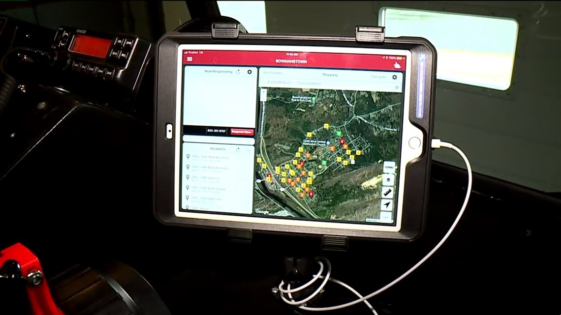 Fire Department Adds iPads to Engines | wnep.com