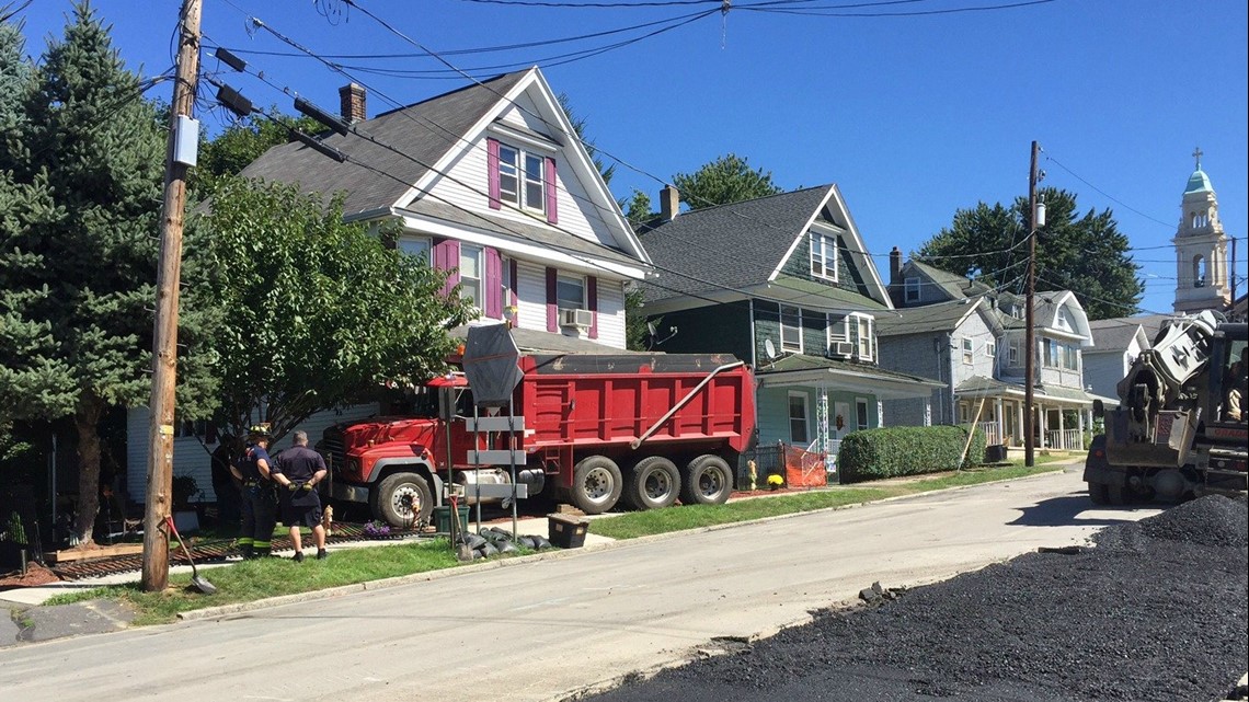 Dump Truck Narrowly Missed Slamming into Home | wnep.com