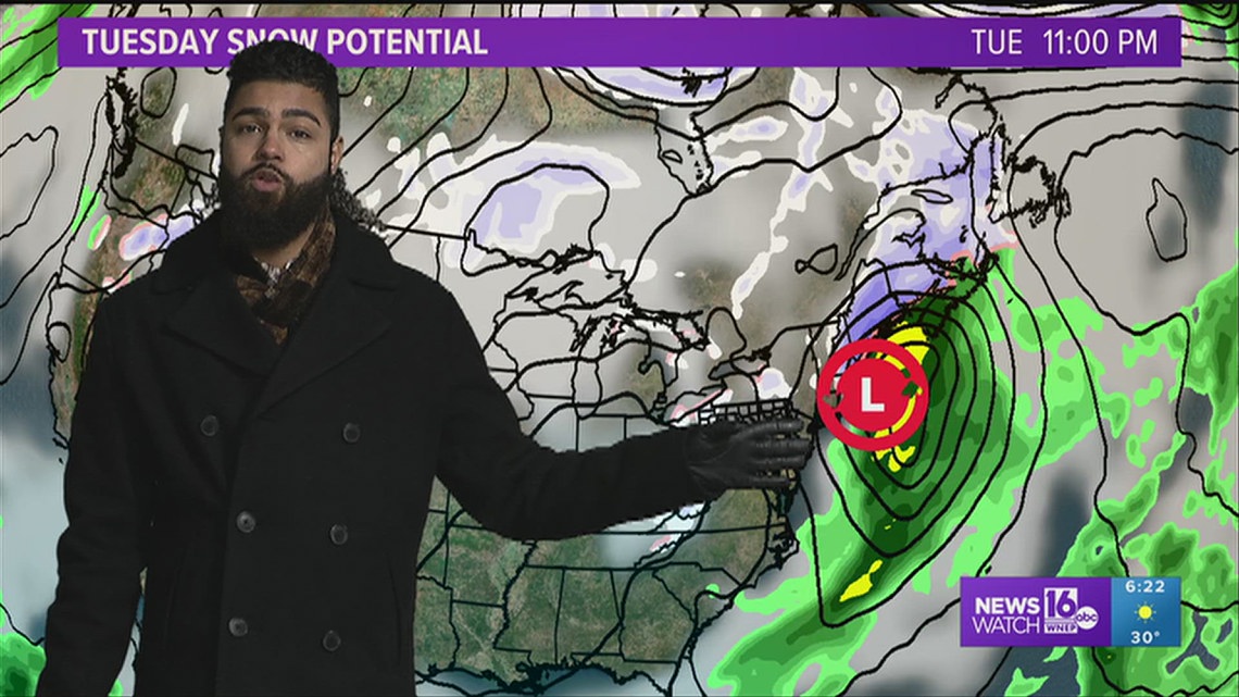 6PM Update: Wintry mix for Sunday, snow likely Tuesday | wnep.com