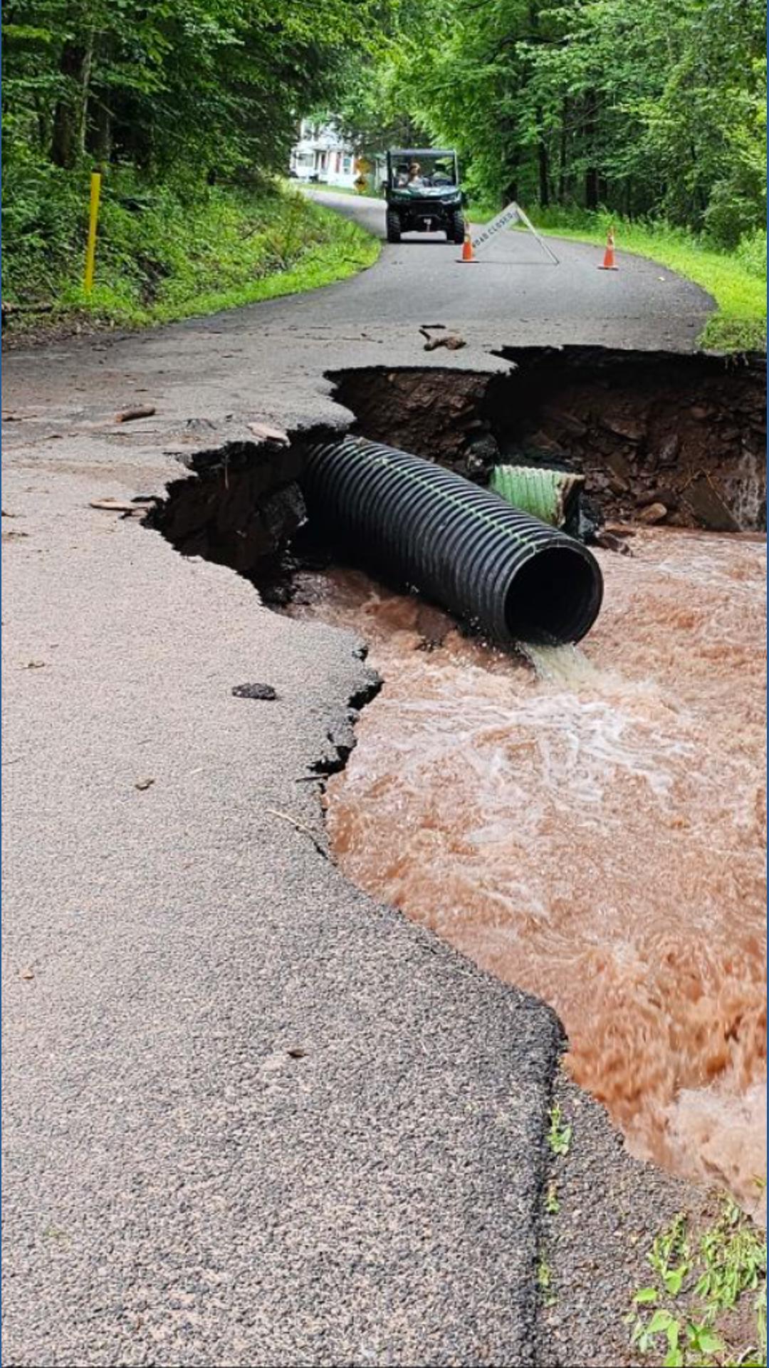Flooded roads disrupt Sullivan, Lycoming counties: Routes 220 and 42 ...