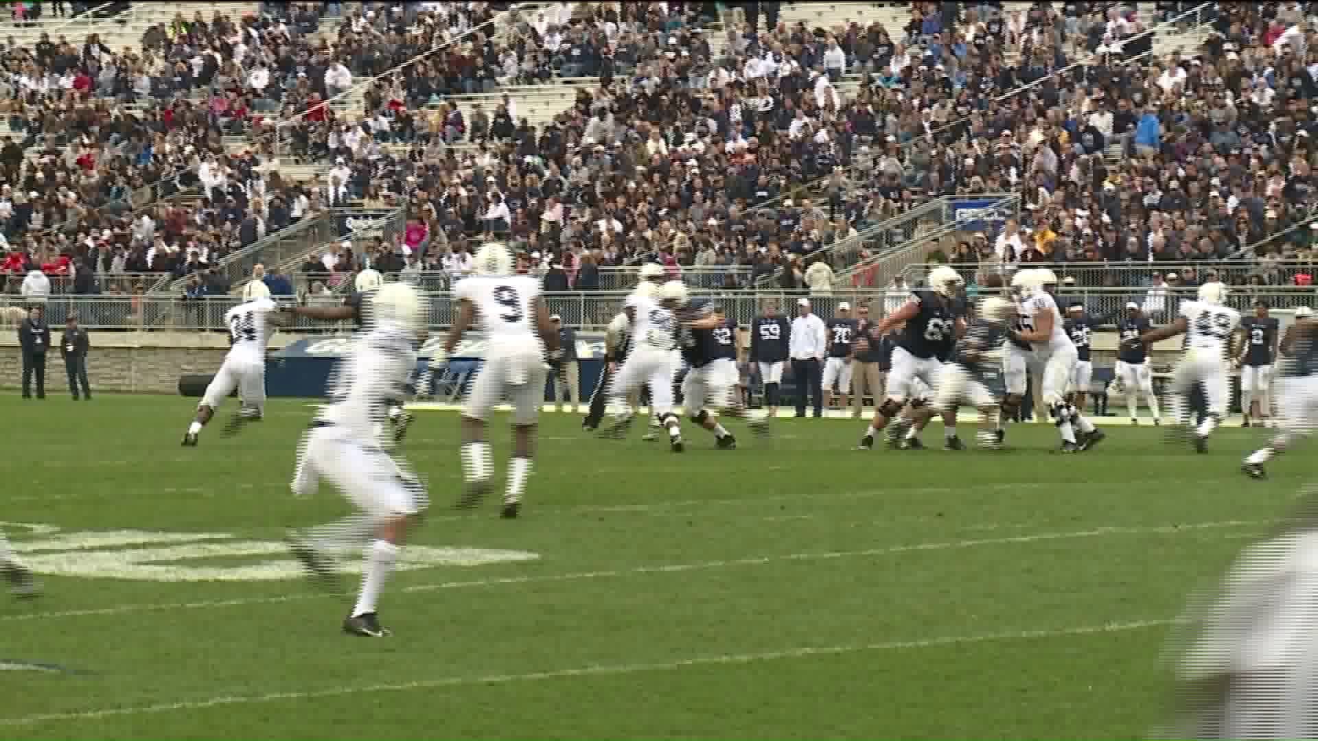 Tommy Stevens Shines in Blue-White Game | wnep.com
