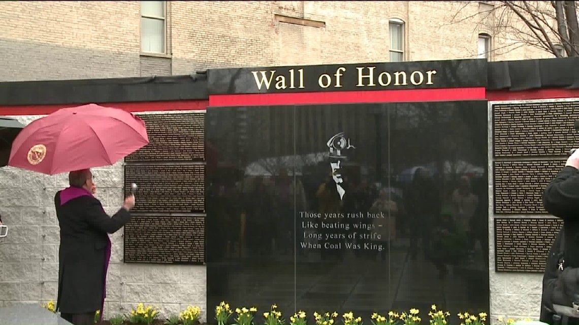 Coal Miners Memorial Unveiled in Wilkes-Barre | wnep.com