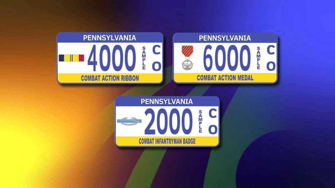 New License Plates Available for Veterans | wnep.com
