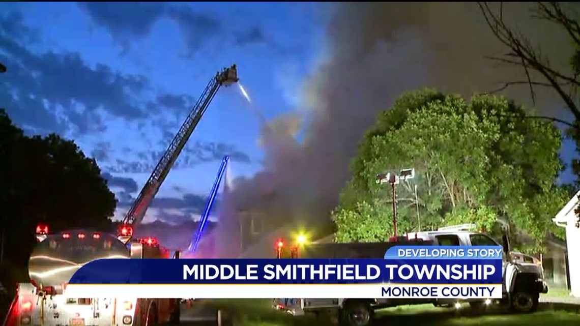 Crews Battling Massive Fire in Monroe County | wnep.com