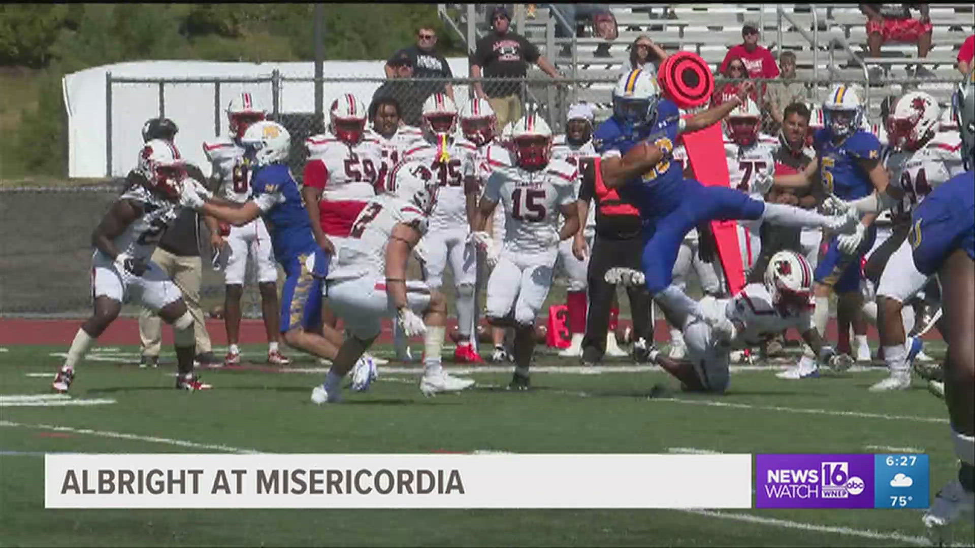 Misericordia football dominates in win over Albright | wnep.com