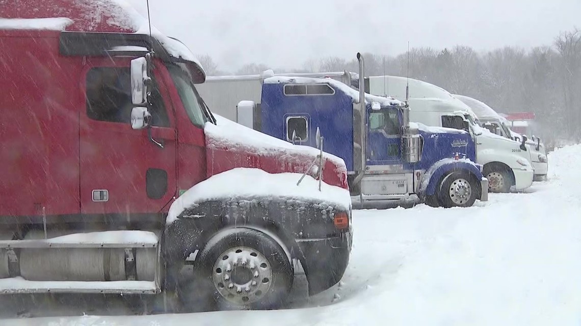 Tractor-trailers banned on interstates | wnep.com