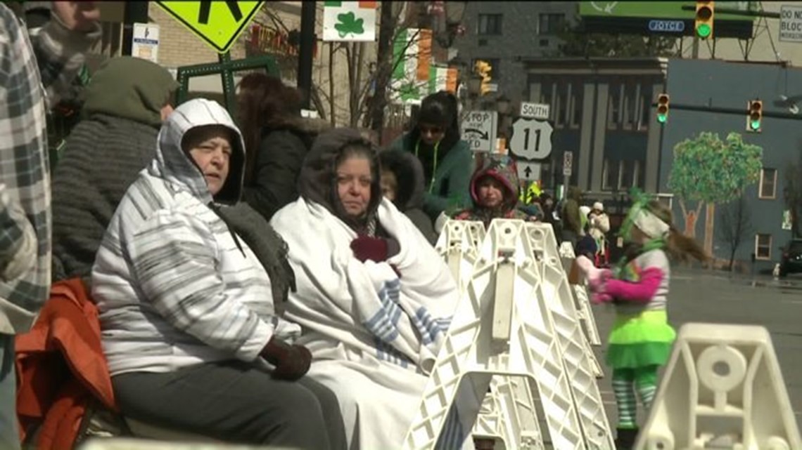 Shivering Shamrocks! Parade Season Steps Off with Chilly Temps | wnep.com