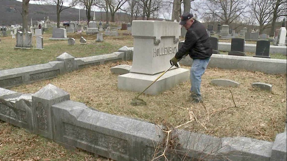 Volunteers Cleaning Up A Cemetery | wnep.com