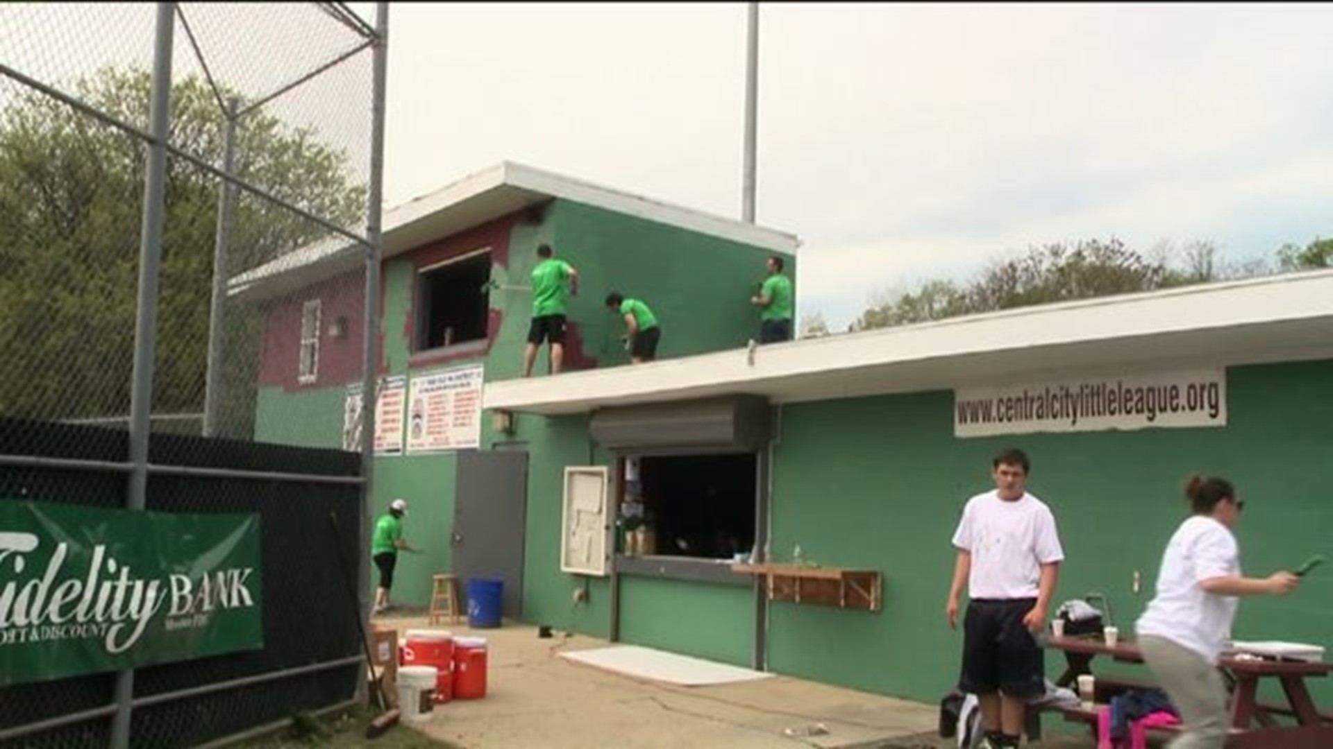 Baseball Field Getting a Little Love | wnep.com