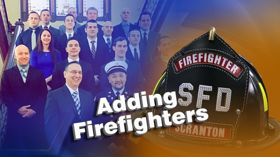 Scranton’s First New Firefighters Since 2008 | wnep.com